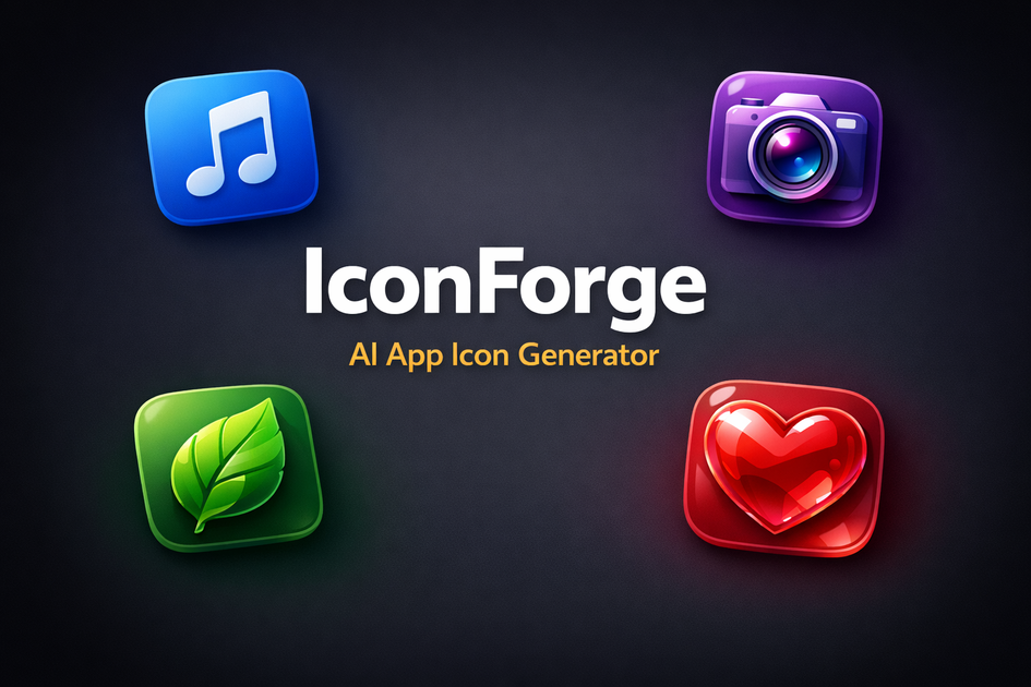 IconForge - AI App Icon Generator
